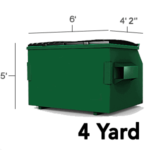 4-Yard Dumpster Rental Services | Ultimate Dumpsters