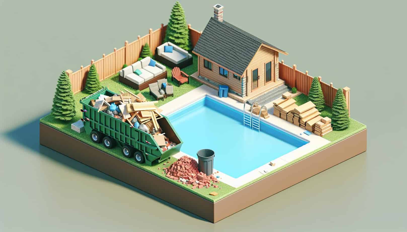 Backyard Oasis Guide: Top Dumpster Choices for Your Pool House Build ...