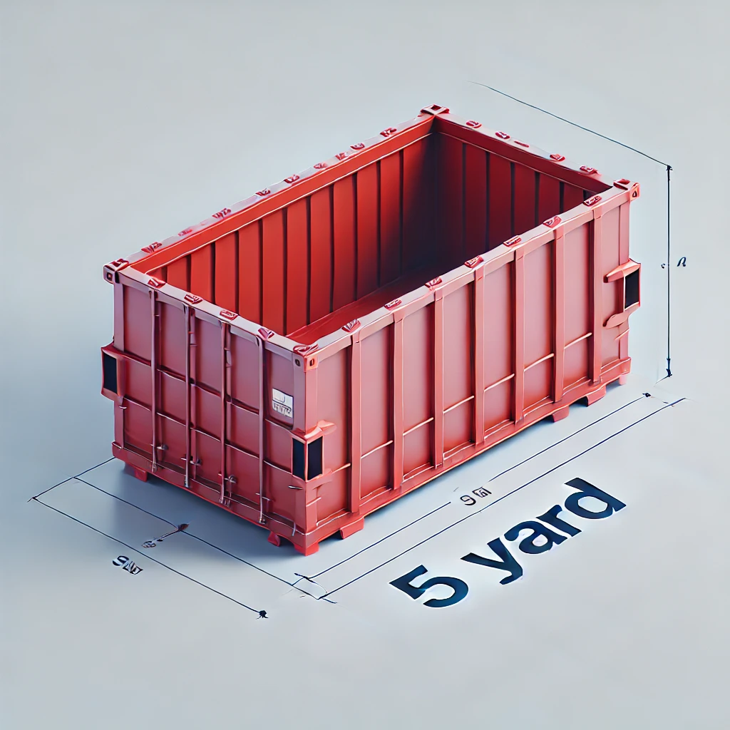 5 Yard Dumpster Rental – Trusted by 10,000+ Customers